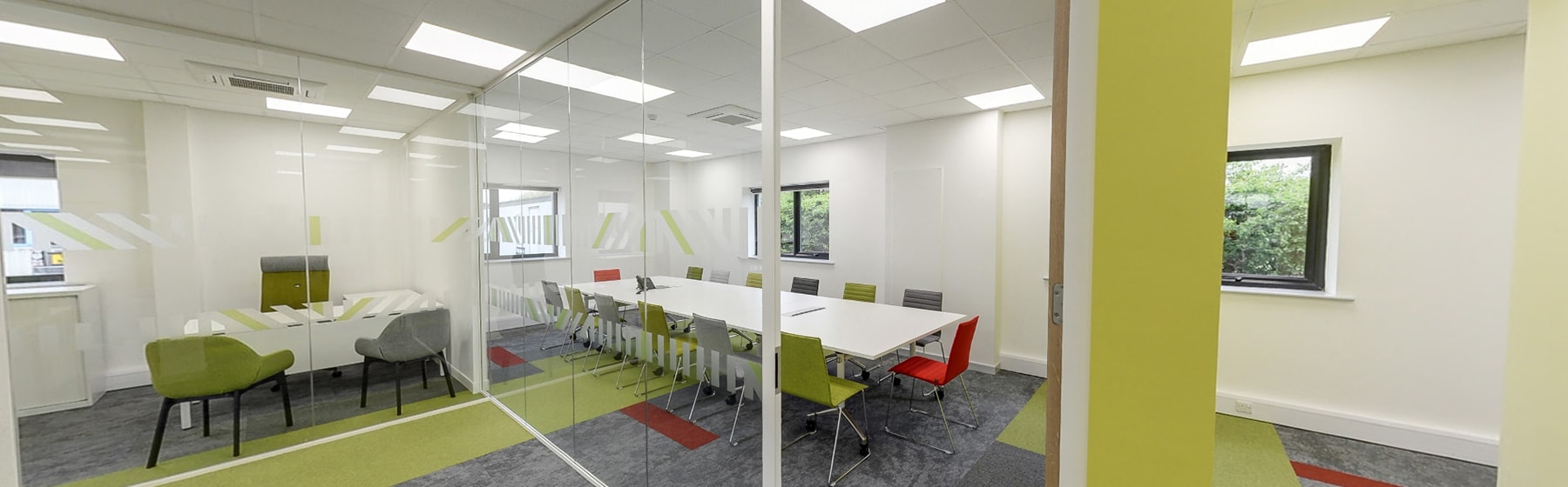 Double Glazed Partitions | Full Height Double Glazing - Proici