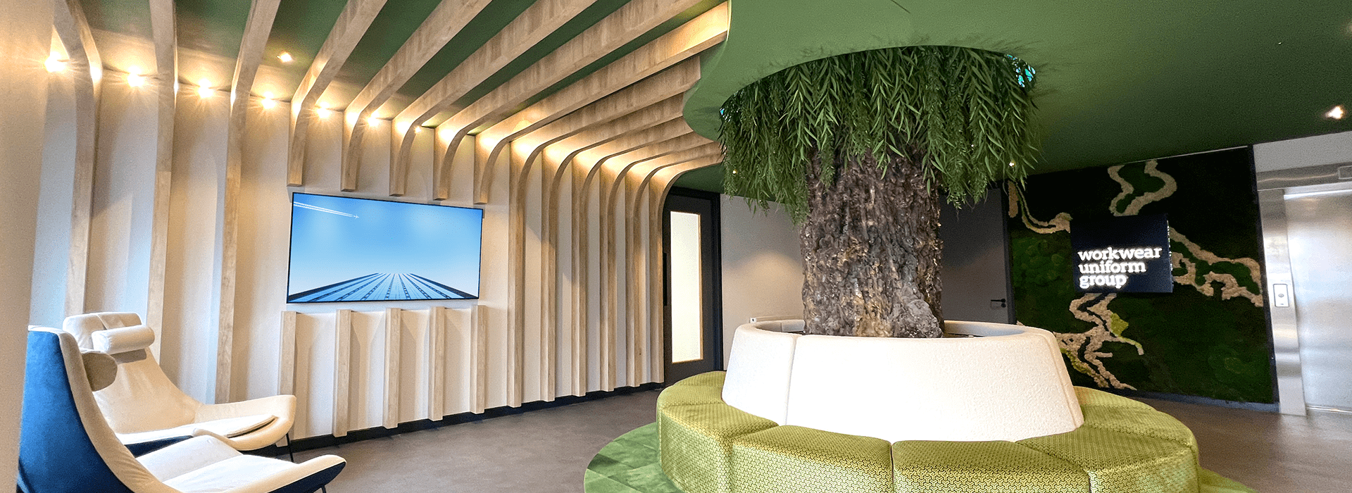 Commercial Office Feature Walls - Proici